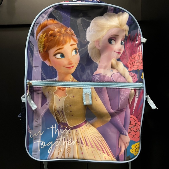 Disney | Accessories | Disney Frozen Anna And Elsa Backpack Kids 6 ...